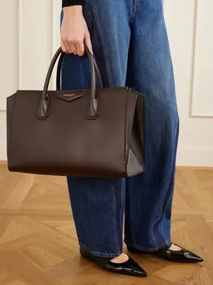 Givenchy Antigona Catchall Medium Leather Shoulder Bag