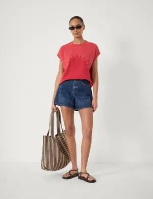 HUSH Sunburst Graphic Short Sleeve T-shirt