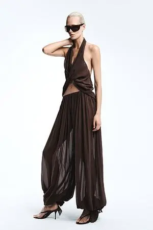 Revolve Benoit Silk Pant