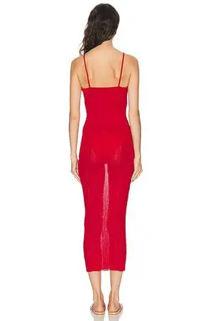 HAIGHT. Ivana Midi Knit Dress