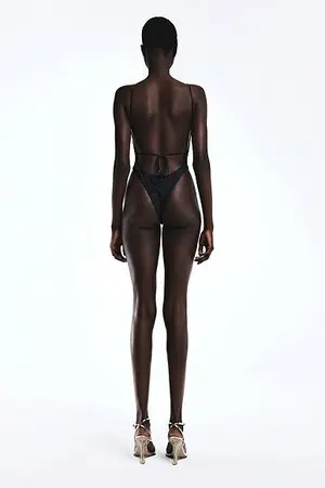 Revolve Basile Bodysuit - Black
