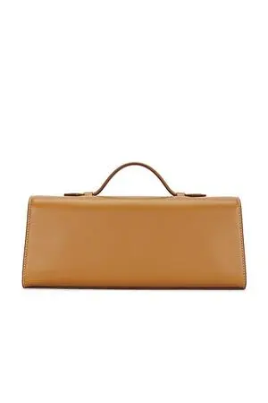 Savette Slim Symmetry Pochette Bag - Saddle