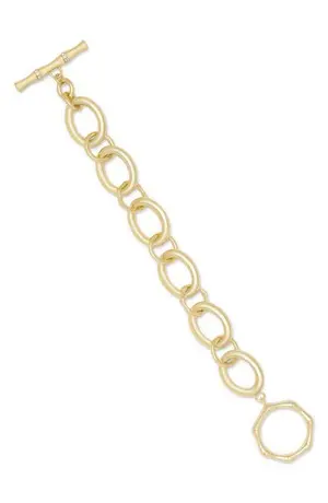 Ramy Brook Chiara Tone Bamboo Link Bracelet
