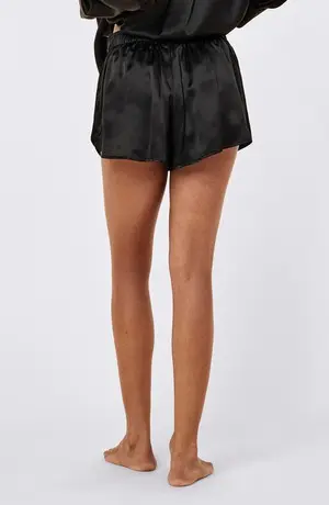 PAPINELLE Audrey Mulberry Silk Boxer Shorts