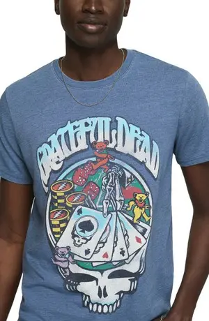 Lucky Brand Grateful Dead Poker Graphic T-shirt