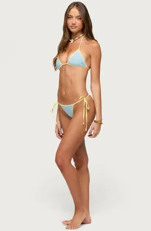 EDIKTED Ilona Reversible Triangle Bikini Top