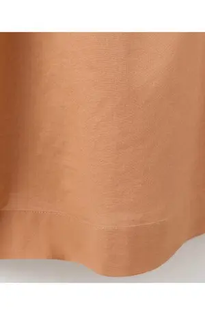 Mango Lace Trim Cotton Nightgown