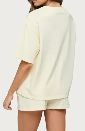 EDIKTED Cecilia Oversize Cotton T-shirt