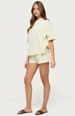 EDIKTED Cecilia Oversize Cotton T-shirt