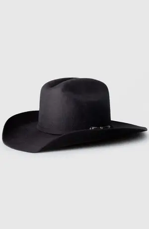 MANELA The London Fog Cowboy Hat - Gris Oxford