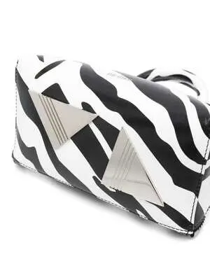 Attico Printed Tote Bag - White