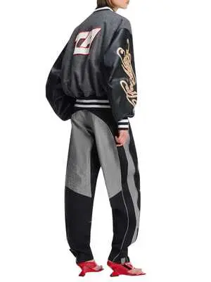 Attico Dark Bomber Jacket