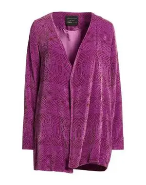 ALESSIA SANTI Jacket Size Viscose, Silk - Purple