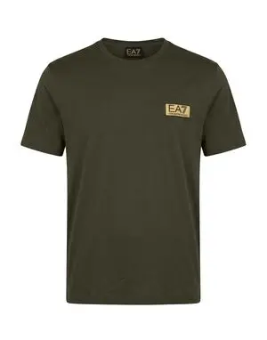 EA7 T-shirt Military Size Cotton