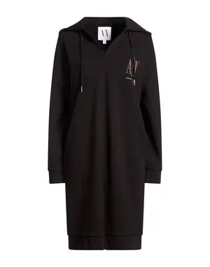 Armani Exchange Cotton Long Sleeve T-shirt Dress