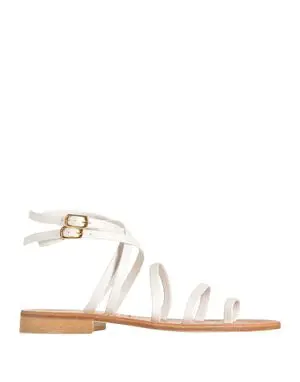 BALDININI Thong Sandal Light Size Leather - Grey