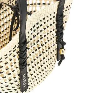 Loewe Small Braid Basket Bag - Beige