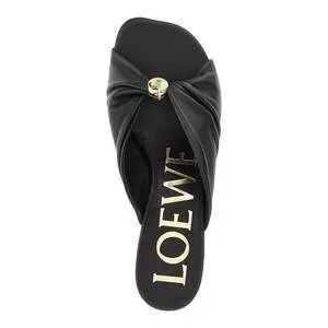 Loewe Pebble Soft Nappa Leather Slides