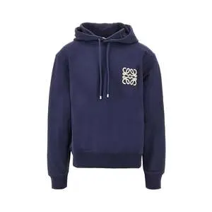 Loewe Anagra Ebroidery Hoodie An - Blue