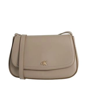 Calvin Klein Flap Crossbody Bag - Grey