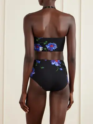 Alaïa Floral-print One-piece Swimsuit