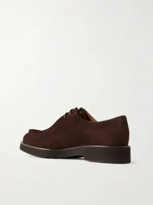 Church's Nelly Suede Brogues With Wool Trim