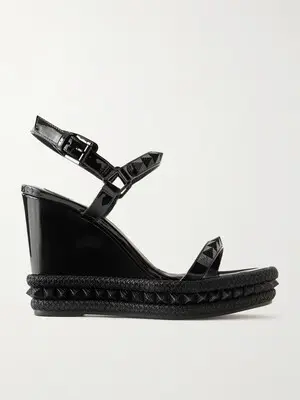 Christian Louboutin Trimmed Espadrilles
