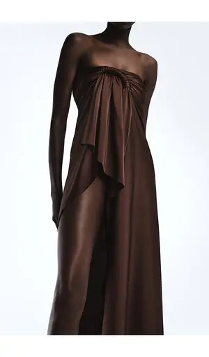 REVOLVE LOS ANGELES Enzo Asymmetric Maxi Dress