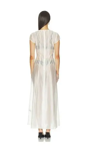 ALIGNE Carly Sheer Seam Detail Maxi Dress
