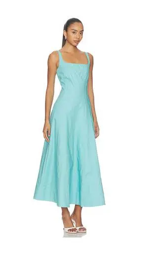ALIGNE Fernanda Seam Detail Midi Dress