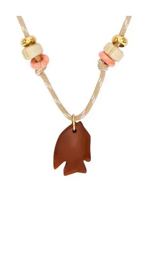 FLÃ²WZE Flã³wze X Collanine Colorate Necklace In Beige