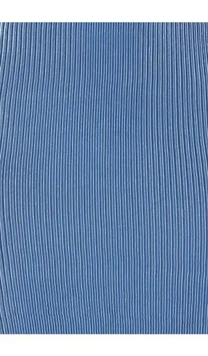 L'IDEE Paris Sleeved Tube Dress In Blue