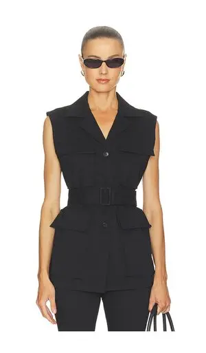 A.L.C. Cameron Vest - Black