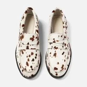 DUKE + DEXTER Wilde Cow Pony Penny Loafer