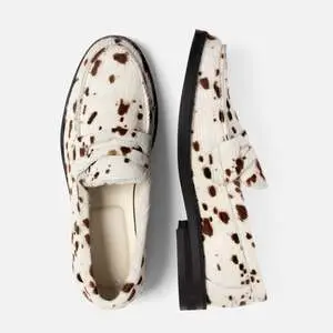 DUKE + DEXTER Wilde Cow Pony Penny Loafer