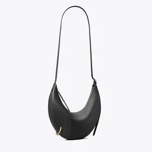 Tory Burch Pierced Crossbody Bag - Black