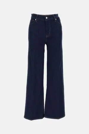 FRAME Le Slim Palazzo Jeans - Blue