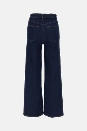 FRAME Le Slim Palazzo Jeans - Blue