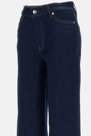 FRAME Le Slim Palazzo Jeans - Blue