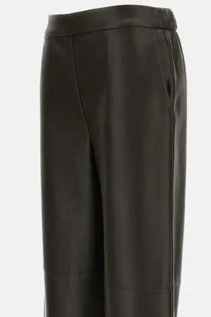 Max Mara Cropped Spalmato Jersey Pants