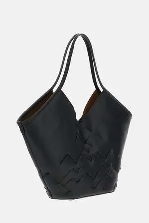 Hereu Coloma Woven Leather Tote