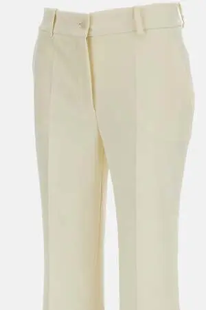 PAROSH Tailored Stretch Wool Trousers