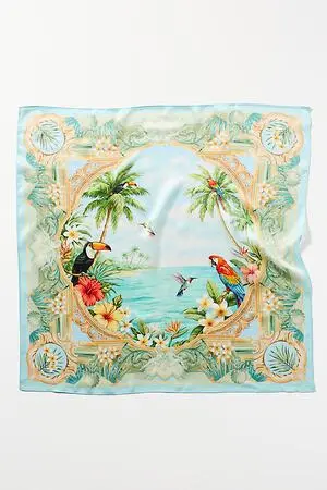 Agua Bendita Island Bliss Silk Scarf