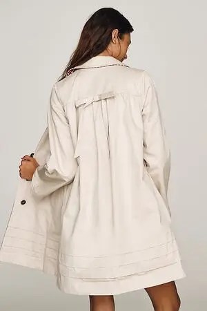 DAMSON MADDER Mercedes Cotton Reversible Coat Jacket