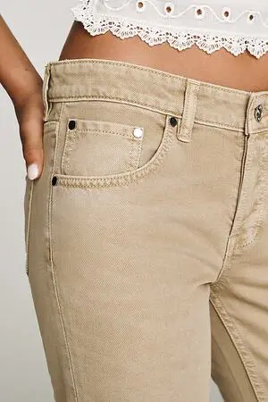 EB DENIM Ariel Mr. Wedgie Mid-rise Straight-leg Jeans