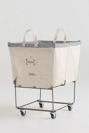 STEELE CANVAS BASKET CORP. Canvas Elevated Truck On Wheels - Natural