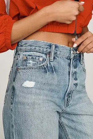 PISTOLA Wes High-rise Tapered-leg Jeans