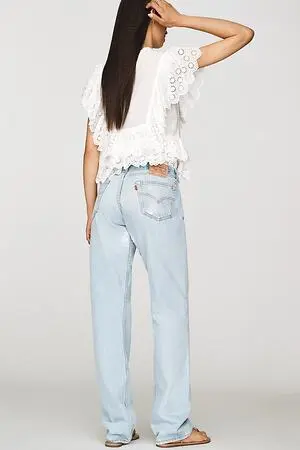 ALIGRACE 90s Origal Low-rise Straight-leg Jeans