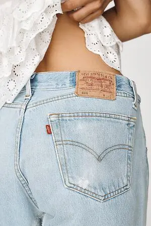ALIGRACE 90s Origal Low-rise Straight-leg Jeans