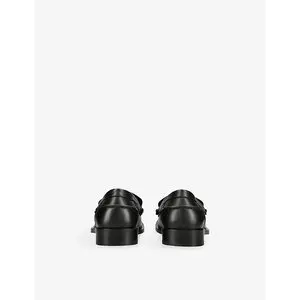 Loewe Bobine Leather Loafers